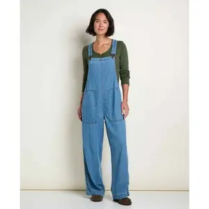 TOAD & CO Piñon Soft Denim Wide Leg Overall