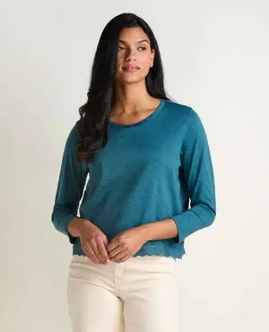 TOAD & CO Clara 3/4 Tee - Twilight