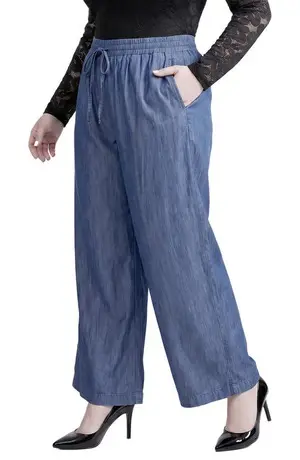 STANDARDS & PRACTICES High Waist Wide Leg Jeans