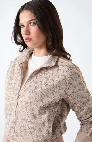 Guess Jacquard Full Zip Jacket
