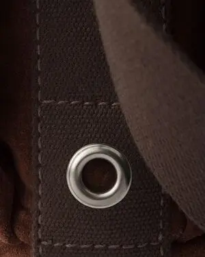 Prada Route Suede Mini Bucket Bag