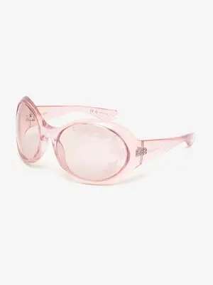 Alexander McQueen Kate Round Sunglasses