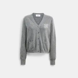 COACH Fine Cashmere Cardigan