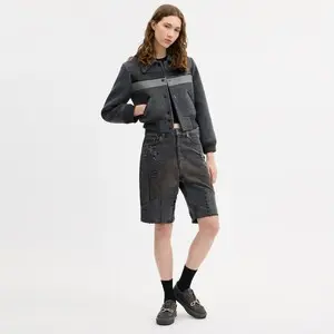 COACH Wool Leather Varsity Jacket