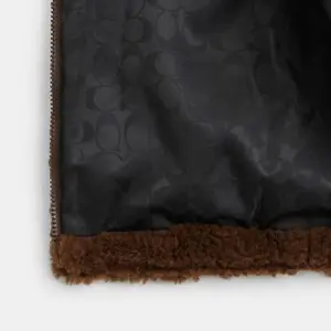 COACH Faux Fur Bomber