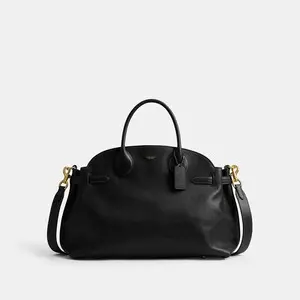 COACH Soft Empire Carryall Bag 40 - Brass/black