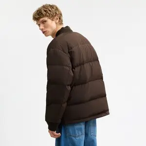 COACH Mid Length Puffer Jacket With Rib