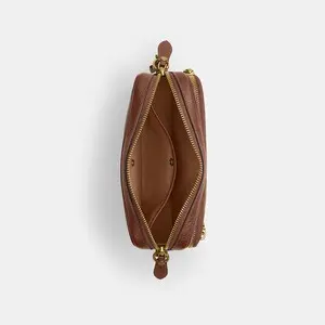 COACH Dakota Crossbody Bag In Signature Upcraftedleather - Tan Multi