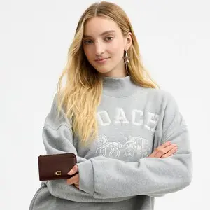 COACH Essential Key Zip Card Case