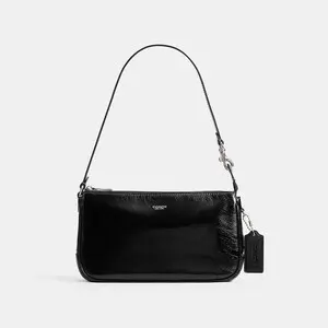 COACH Plaza Bag - Silver/black