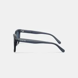 COACH Square Sunglasses - Transparent Blue