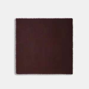 COACH Signature Overd Square Scarf - Maple