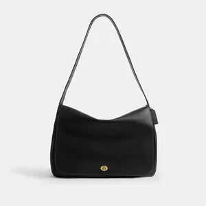 COACH Turnlock Messenger Bag - Black