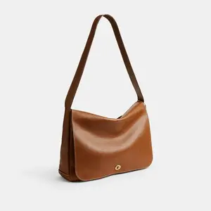 COACH Turnlock Messenger Bag - Driftwood