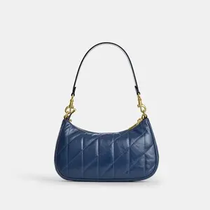 COACH OUTLET Teri Shoulder Bag With Quilting - Gold/deep Blue