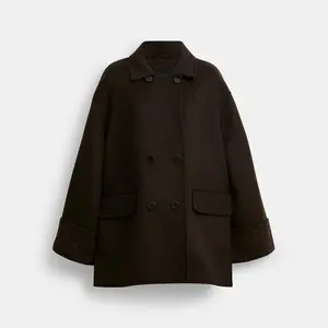 COACH OUTLET Signature Swing Coat - Cafe
