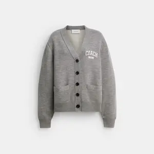 COACH OUTLET Double Faced Button Down Cardigan
