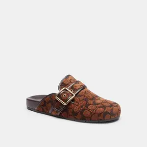 COACH OUTLET Archival Buckle Clog In Signature Chenille