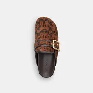 COACH OUTLET Archival Buckle Clog In Signature Chenille