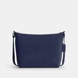 COACH OUTLET Finn Hobo Bag 32 - Silver/true Navy