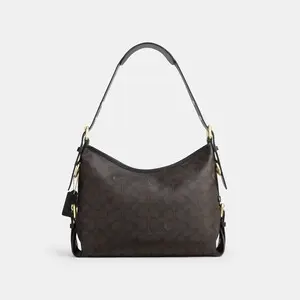 COACH OUTLET Laurel Shoulder Bag With Buckles In Signature Canvas