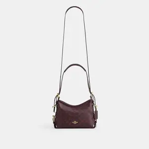 COACH OUTLET Laurel Shoulder Bag 22 With Buckles In Signature Canvas