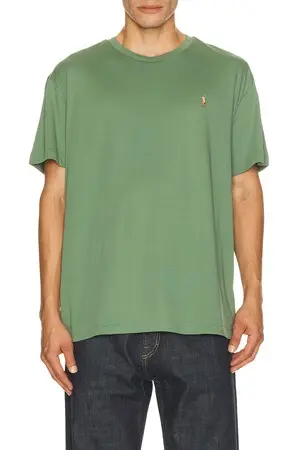 Polo Ralph Lauren Soft Touch Short Sleeve T-shirt In Green - Fatigue
