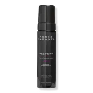 ROSE AND CARAMEL Velvety Tanning Foam - Super Dark