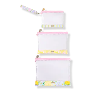 Lilly Pulitzer® Carryall Trio Pouch Set Lilly Garden Home - One-color