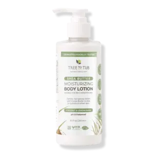 TREE TO TUB Shea Butter Body Lotion With Coconut & Lemongrass - One-color