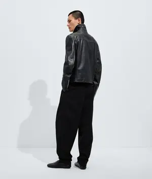 Bottega Veneta Weathered Leather Jacket