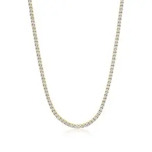 NIALAYA JEWELRY Tennis Necklace - Gold