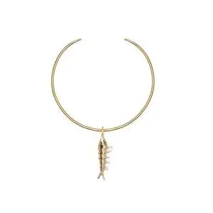 ADRIANA PAPPAS DESIGNS Golden Fish Choker