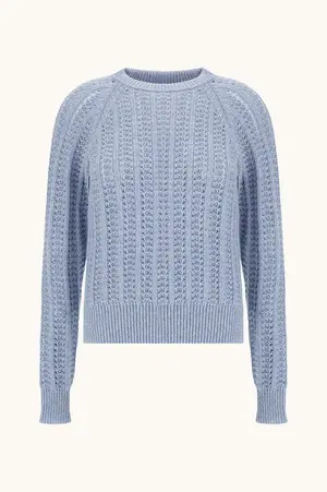Paul & Shark Piuma Wool Crew-neck Sweater - Blue