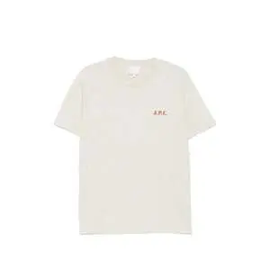 A.p.c. Neutrals T-shirts & Vests T-shirts - Cream