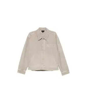 A.p.c. Neutrals Jackets Denim Jackets - Cream