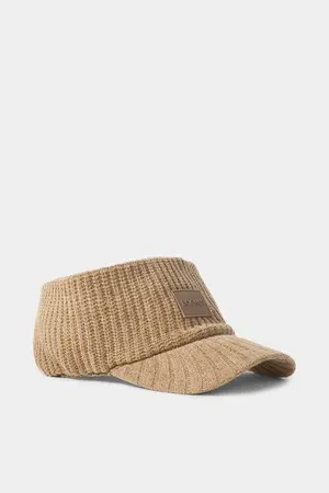Bogner Tessie Knitted Visor - Hazel