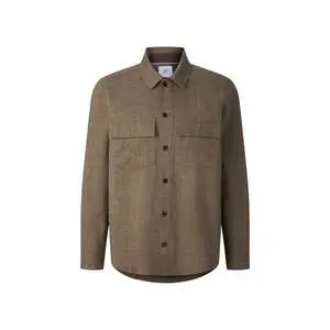 Bogner Heiko Virgin Wool Shirt - Brown