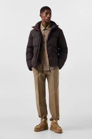 Bogner Heiko Virgin Wool Shirt - Brown