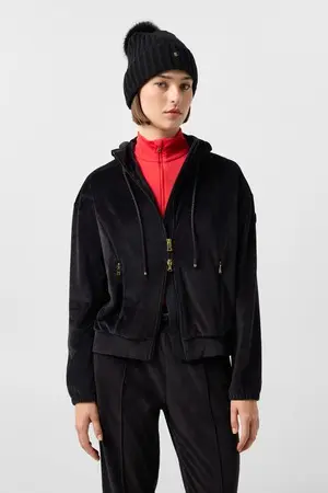 Bogner Francine Velvet Jacket - Black