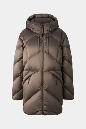 Bogner Glenda Down Parka - Gray-brown