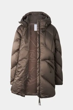 Bogner Glenda Down Parka - Gray-brown