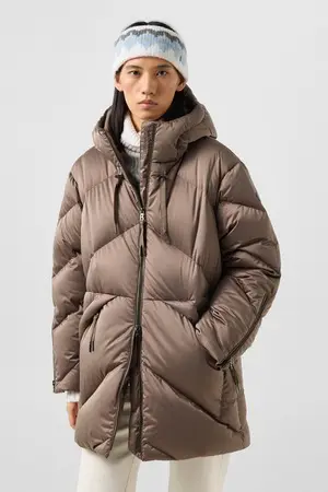 Bogner Glenda Down Parka - Gray-brown