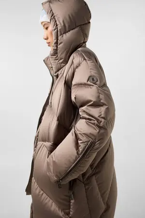 Bogner Glenda Down Parka - Gray-brown