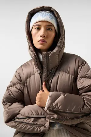 Bogner Glenda Down Parka - Gray-brown