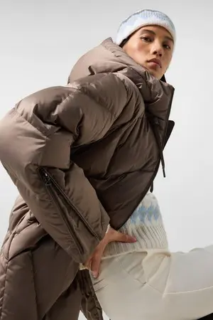 Bogner Glenda Down Parka - Gray-brown