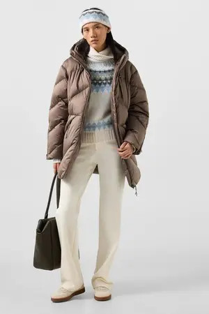 Bogner Glenda Down Parka - Gray-brown