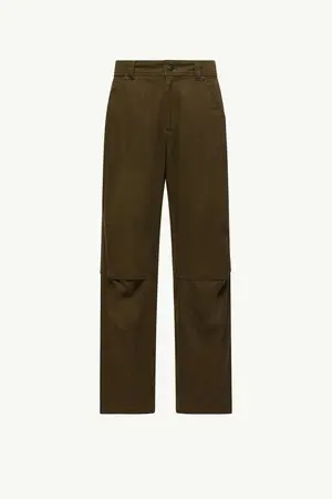 Moncler Straight Leg Cotton Pants