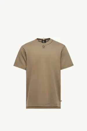 Moncler Coordinates Logo Cotton T-shirt - Green