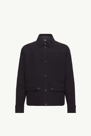 Moncler Interlock Long Sleeve Shirt - Blue